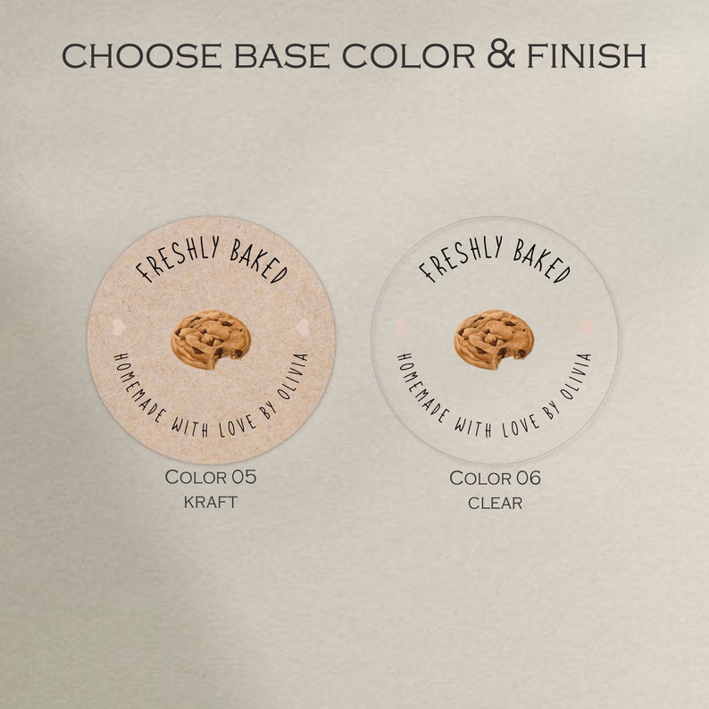 Small Business Bakery Stickers | Personalised Bakery Stickers | Baked ...