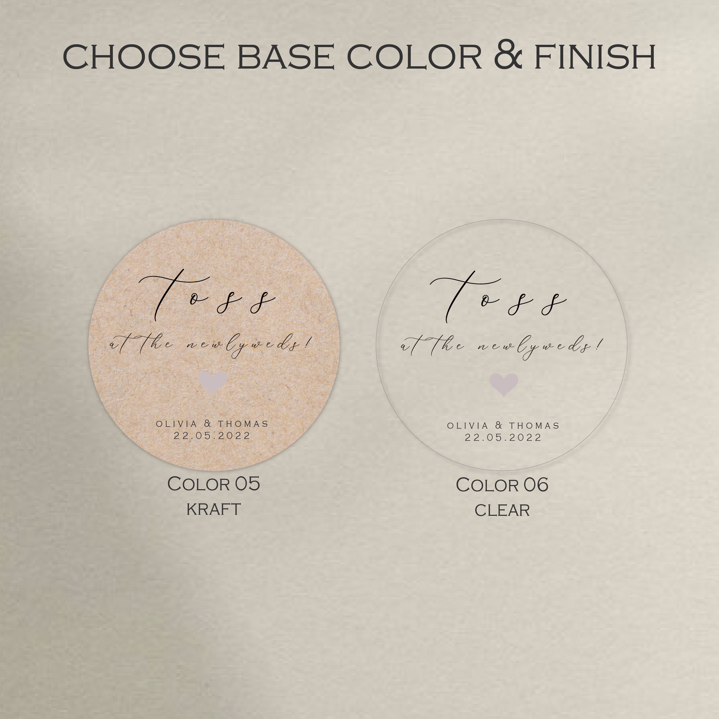 Wedding Toss Stickers Throw Me Wedding Stickers Confetti - Etsy