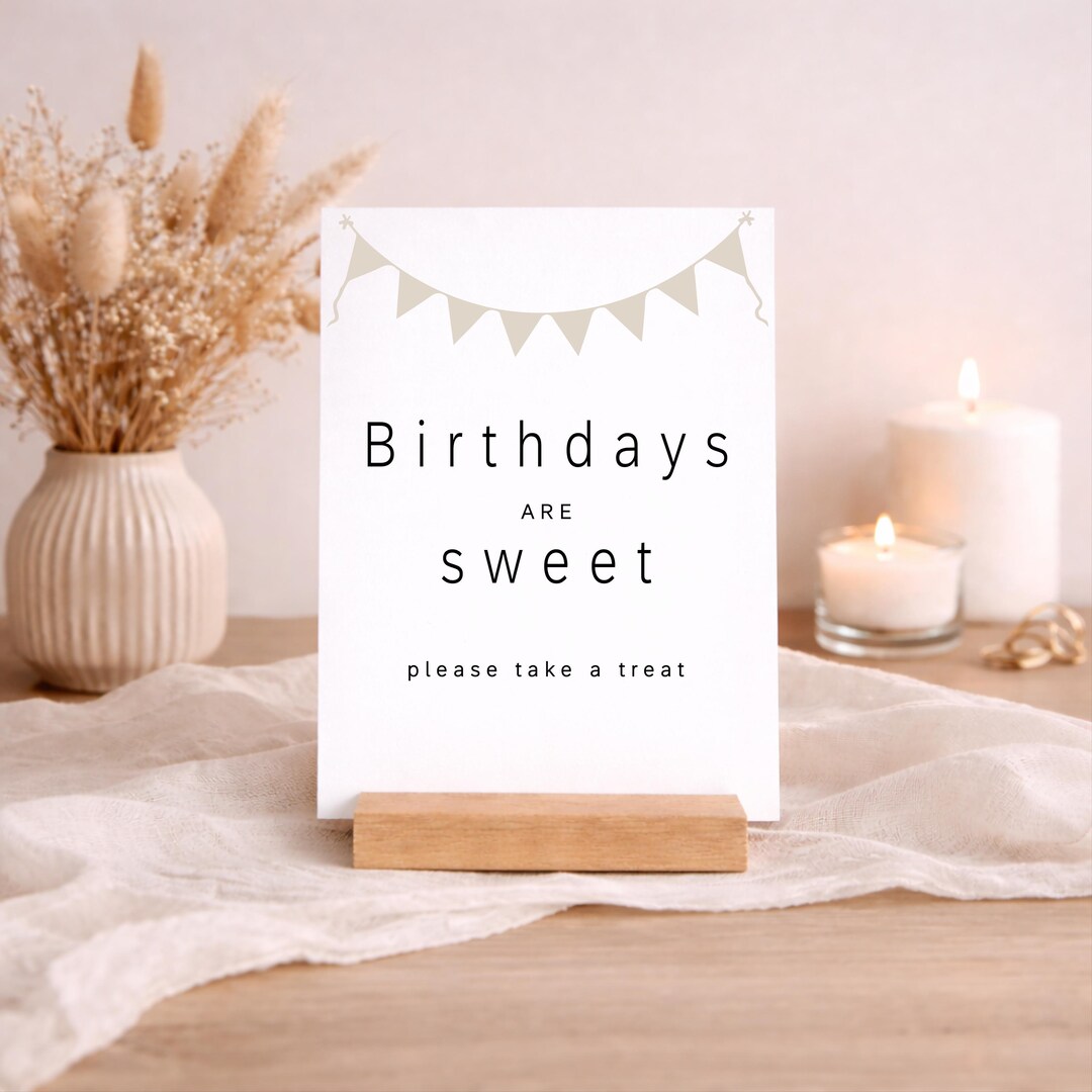 Personalized Party Sign | Custom Birthday, Shower Decor With Wooden ...