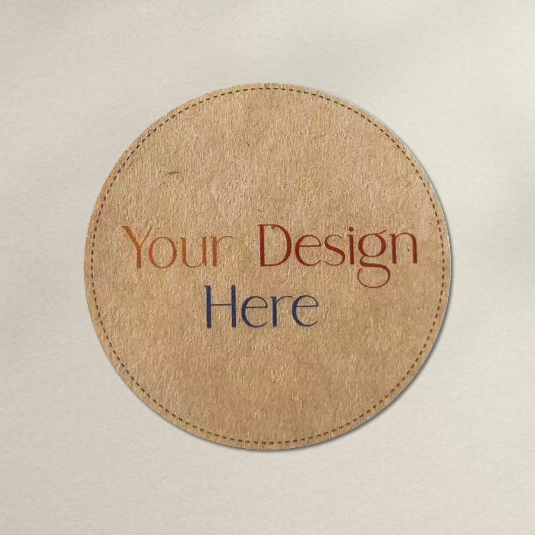 150+ Kraft Label Stickers | Kraft Label Stickers - Round, Square, Oval ...