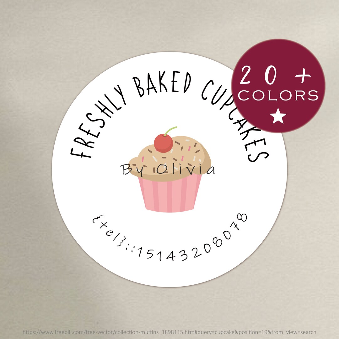 Custom Bakery Stickers Small Business Bakery Stickers - Etsy