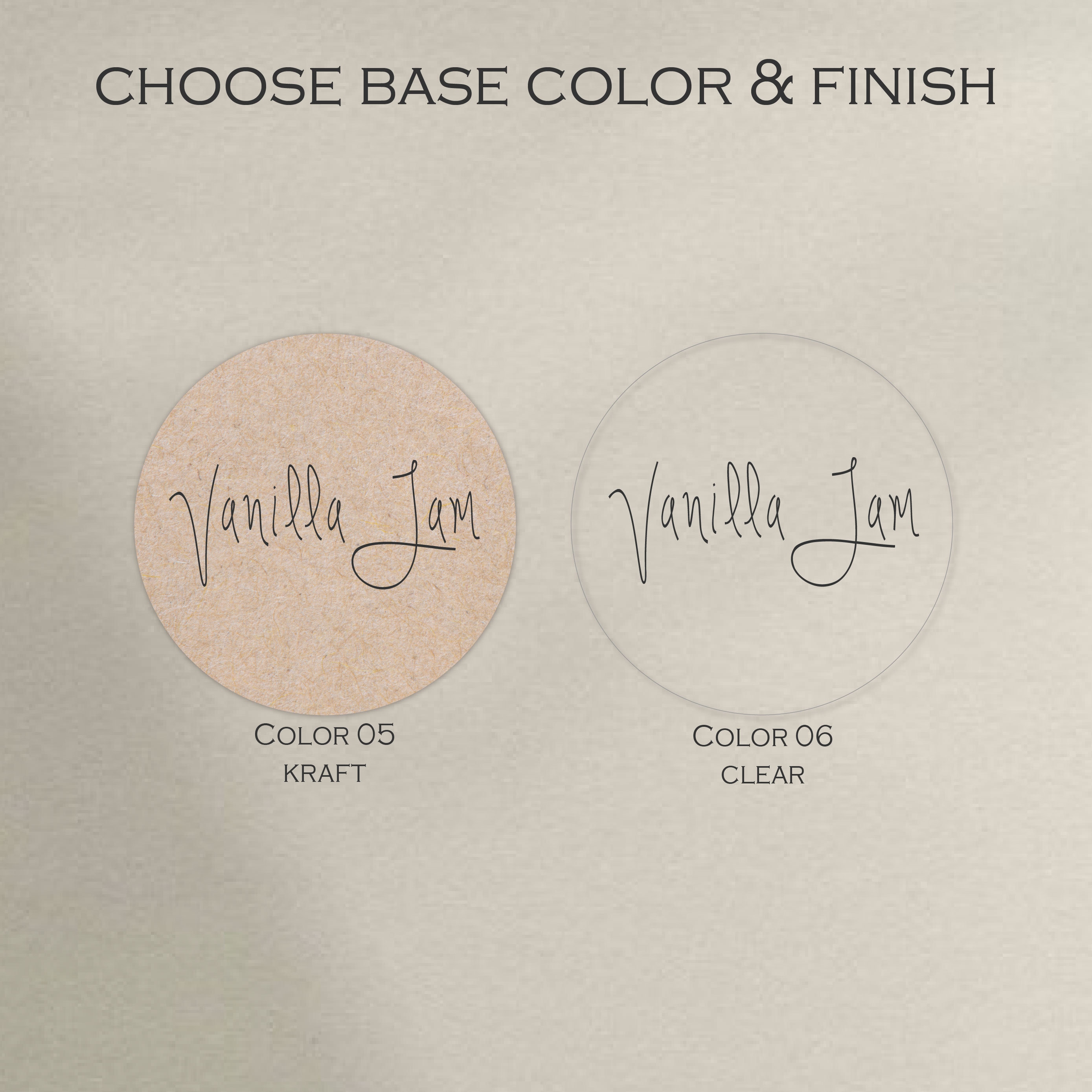 Cake Flavour Stickers Personalised Cake Business Stickers - Etsy