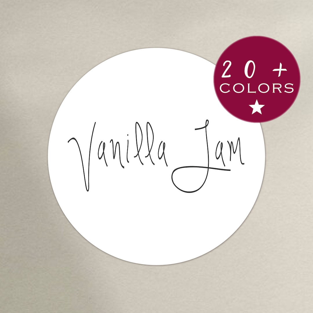 Cake Flavour Stickers | Personalised Cake Business Stickers | Custom ...