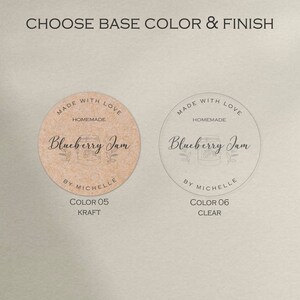 Personalised Jam Labels Made With Love Jam Labels Homemade Jam Stickers ...