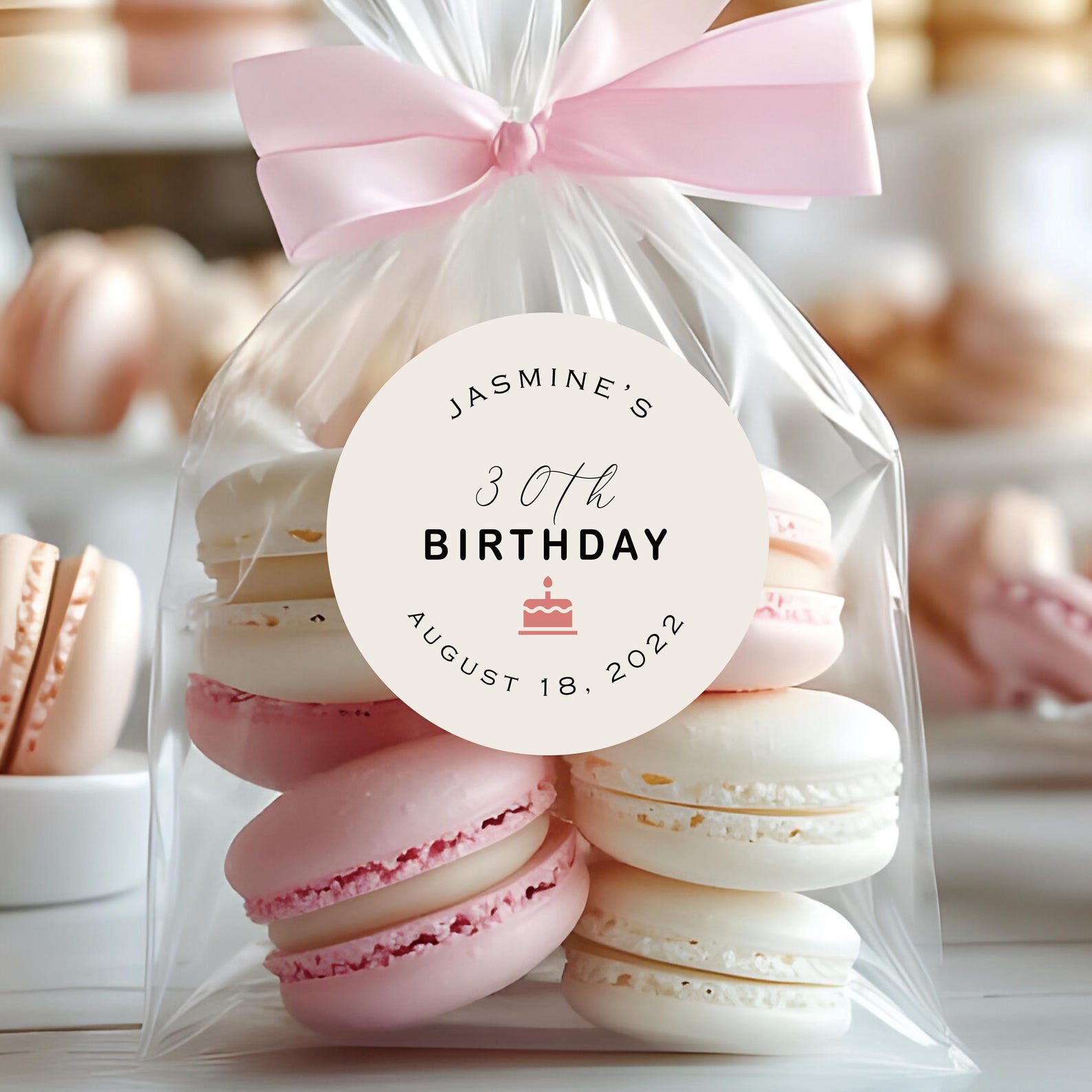 Custom Birthday Labels | Personalized Birthday Stickers | Birthday ...
