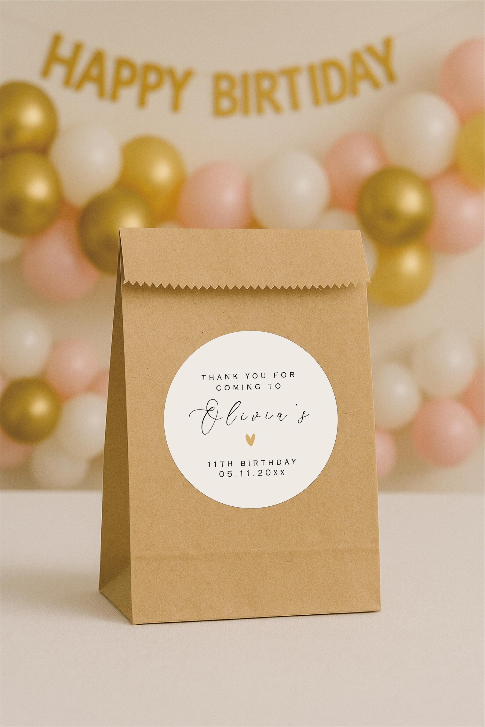 Custom Birthday Labels | Personalized Birthday Stickers | Birthday ...