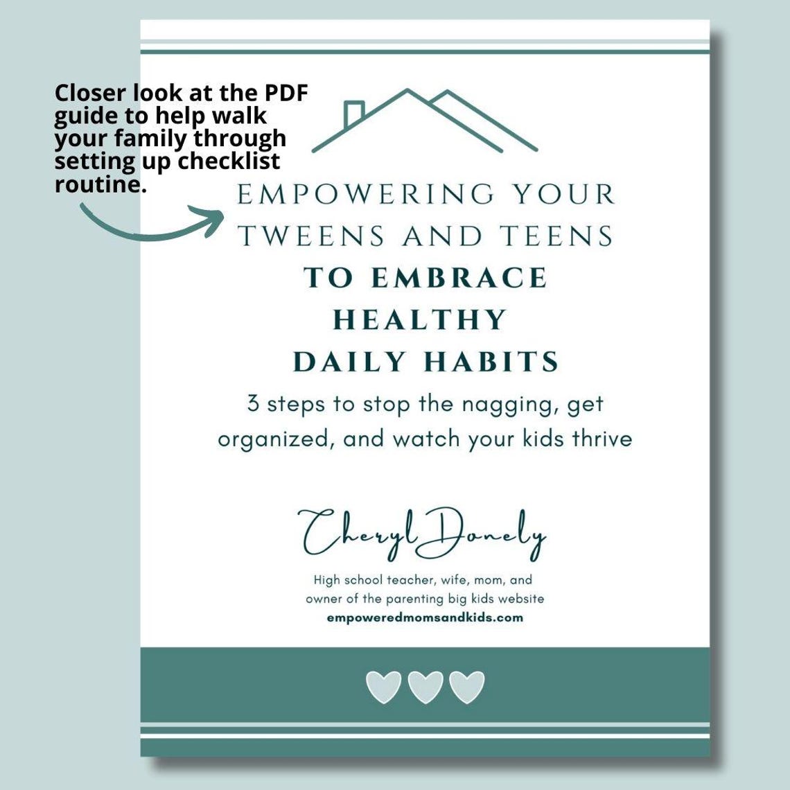 Daily Expectations Checklist: Motivate Your Tweens and Teens - Etsy