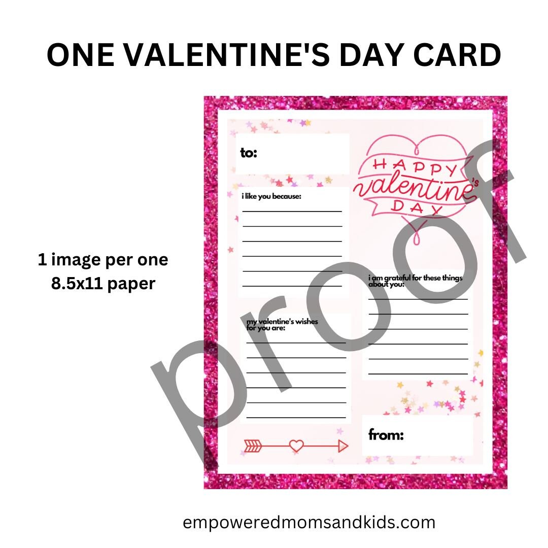 Valentine's Day Party Pack Printables | Banner, Photo Booth, Games ...