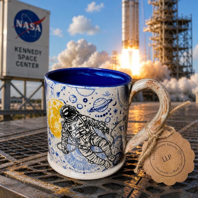 Space Handmade Mugs - Etsy