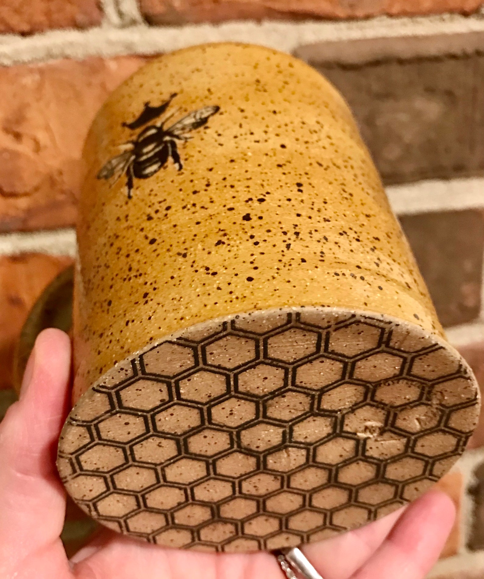 Cozy Queen Bee Pottery Mug Handmade Gift for Her - Etsy