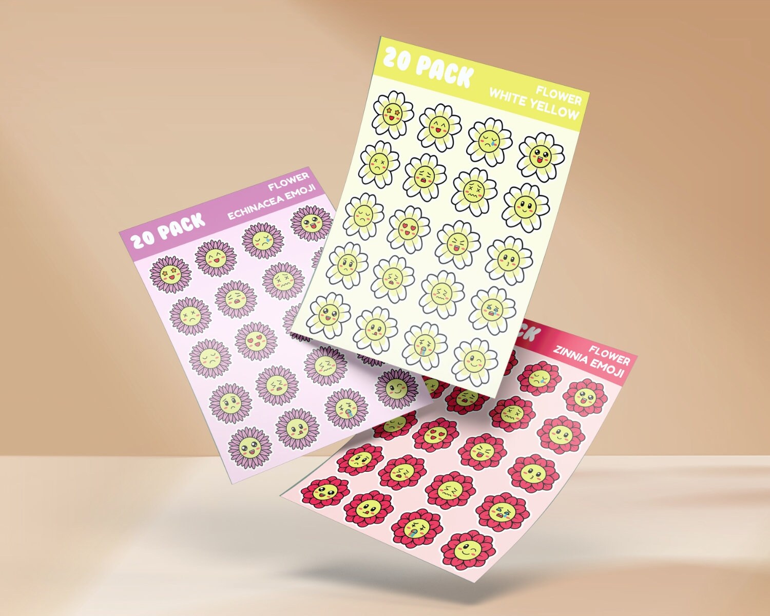 100 Sticker Designs Bundle, Cute Printable Sticker, Digital Sticker ...