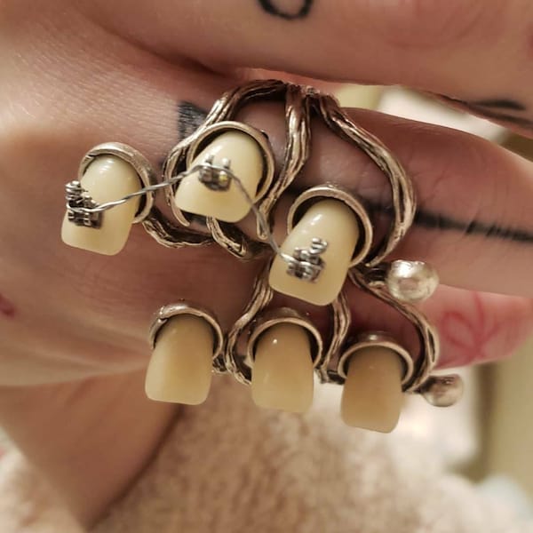 Tooth Ring - Etsy