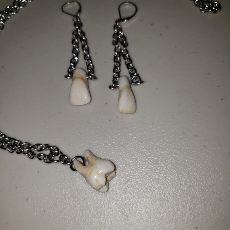 Real Human Teeth Necklace - Etsy
