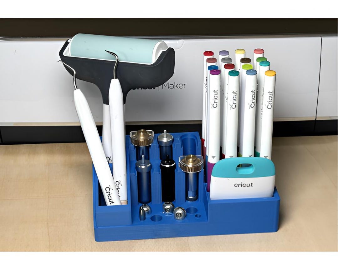 Tool Blade Marker Caddy for Cricut® Accessories, Craft Room Storage ...
