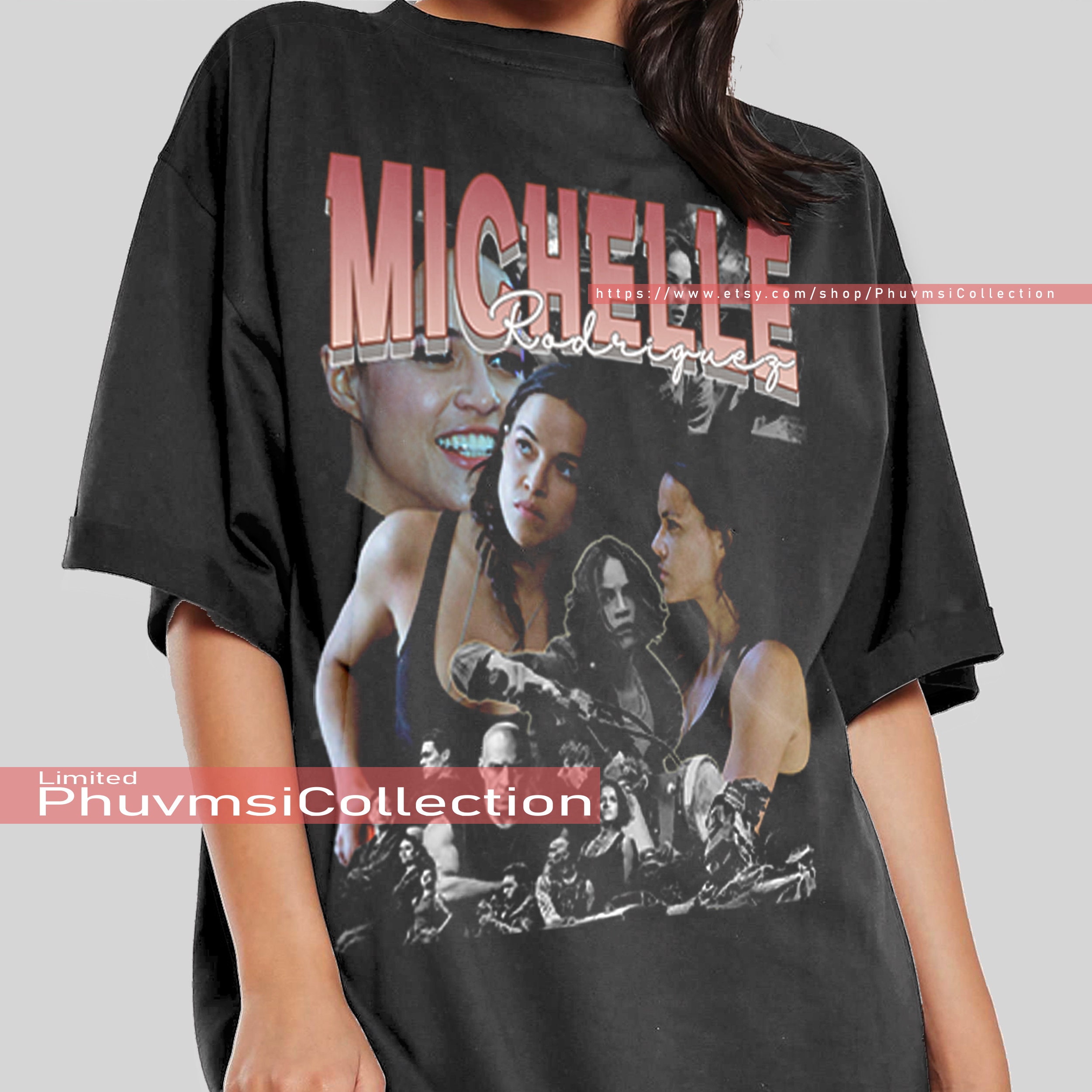 Michelle Rodriguez Shirt, Character Letty Movie Classic Vintage