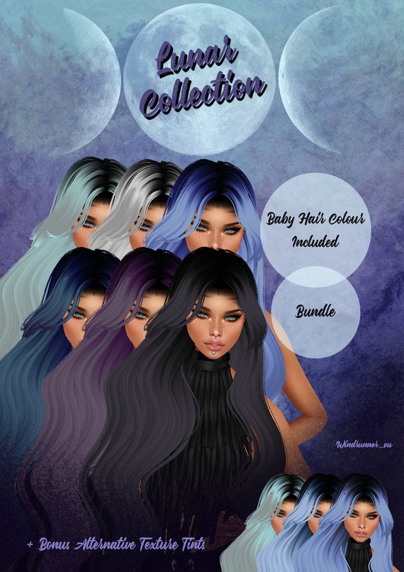 Blue Hair Textures For Imvu
