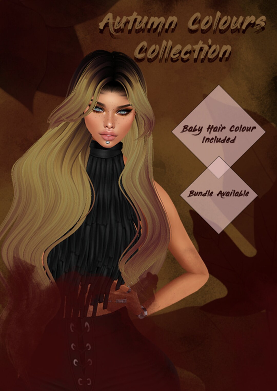 Autumn Collection _changing Leaves_ Single Hair Texture for Imvu ...