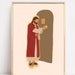 Christ Knocking Door LDS Christian Modern Art - Etsy