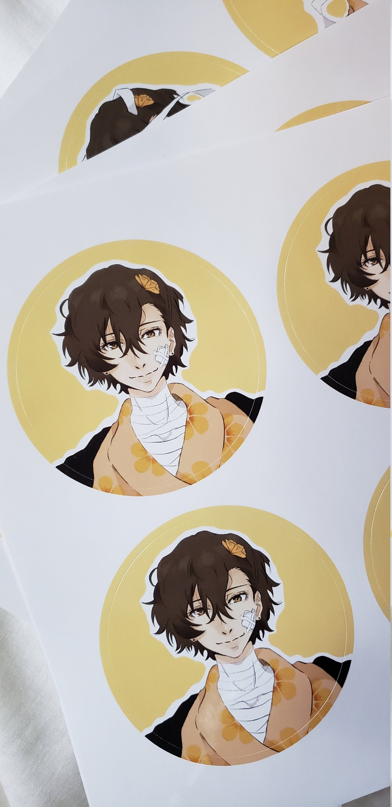 Dazai Osamu sticker | Etsy