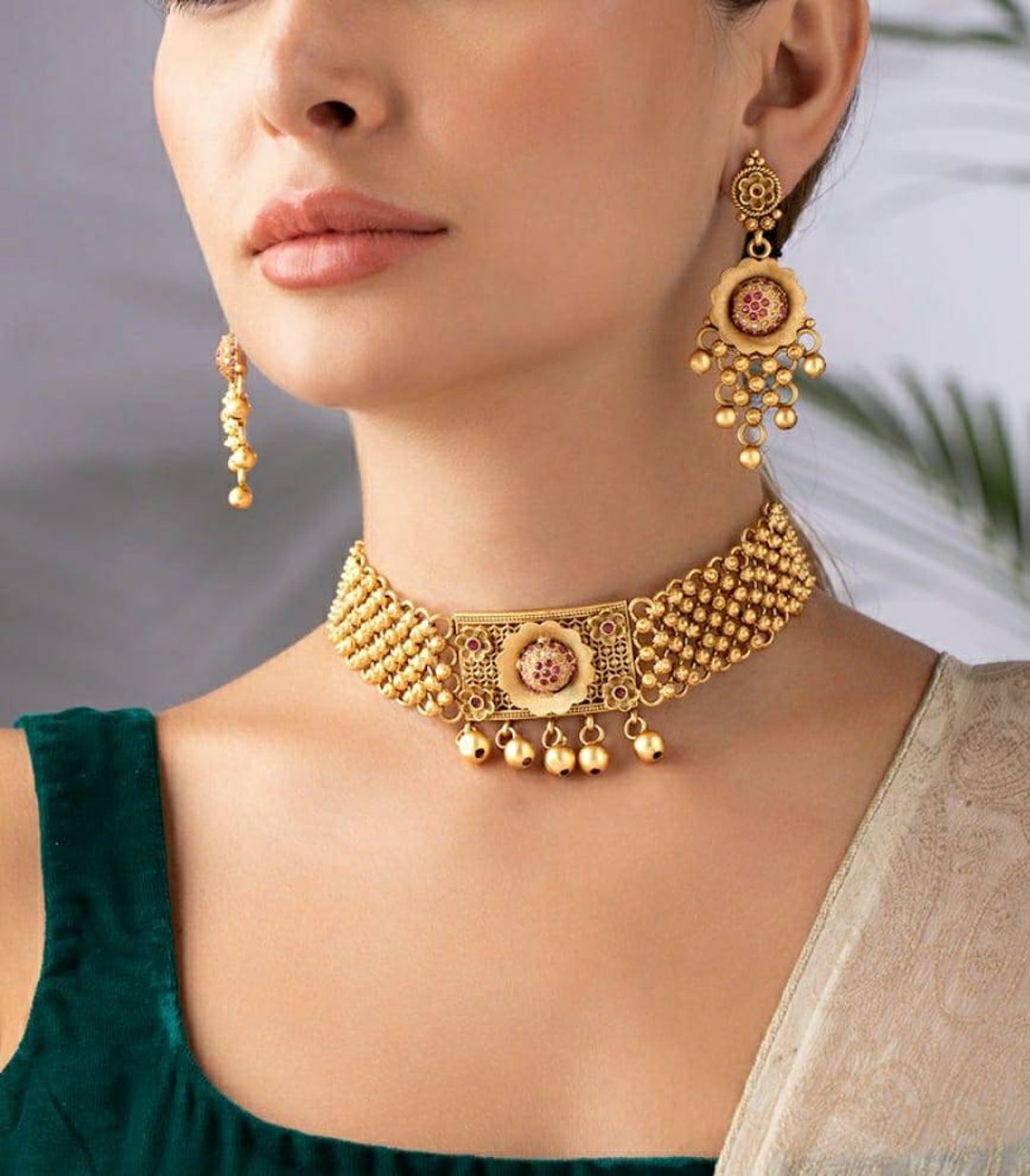 Kempu stone jewellery store