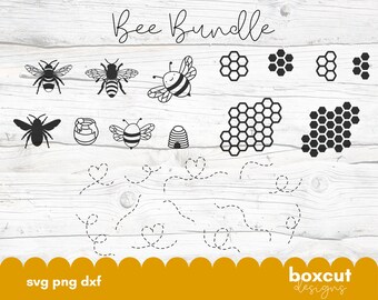 Honey Bee Svg | Etsy