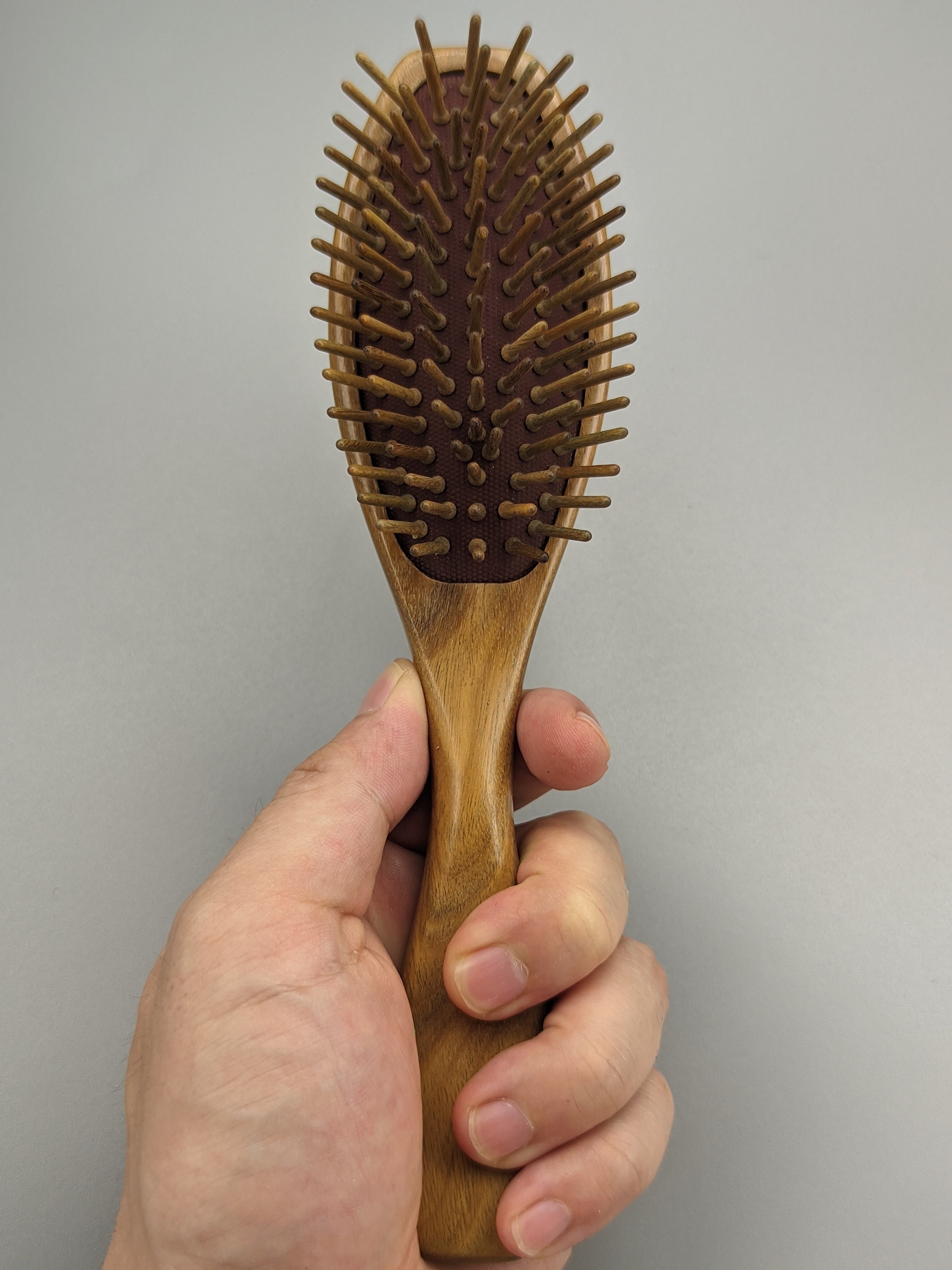Wood Stings Hair Comb Scalp Massager Verawood Handmade Natural ...