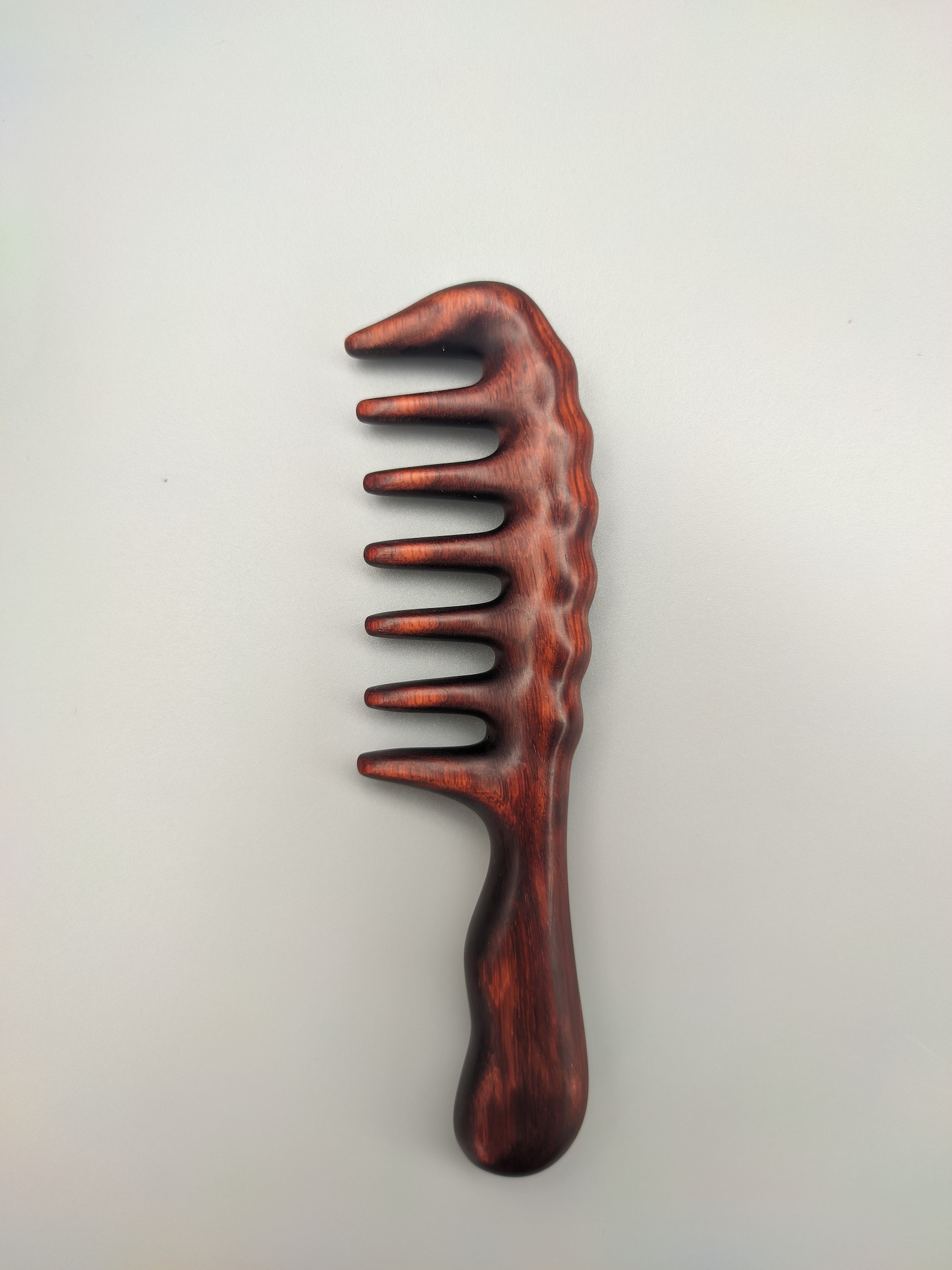 Handmade Wooden Hair Comb Scalp Massager - Etsy