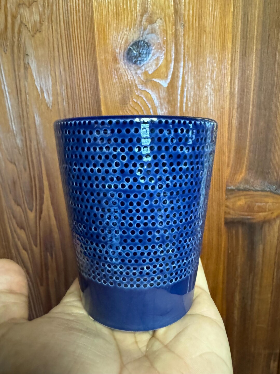 3” Amanda Blue Pot - Etsy