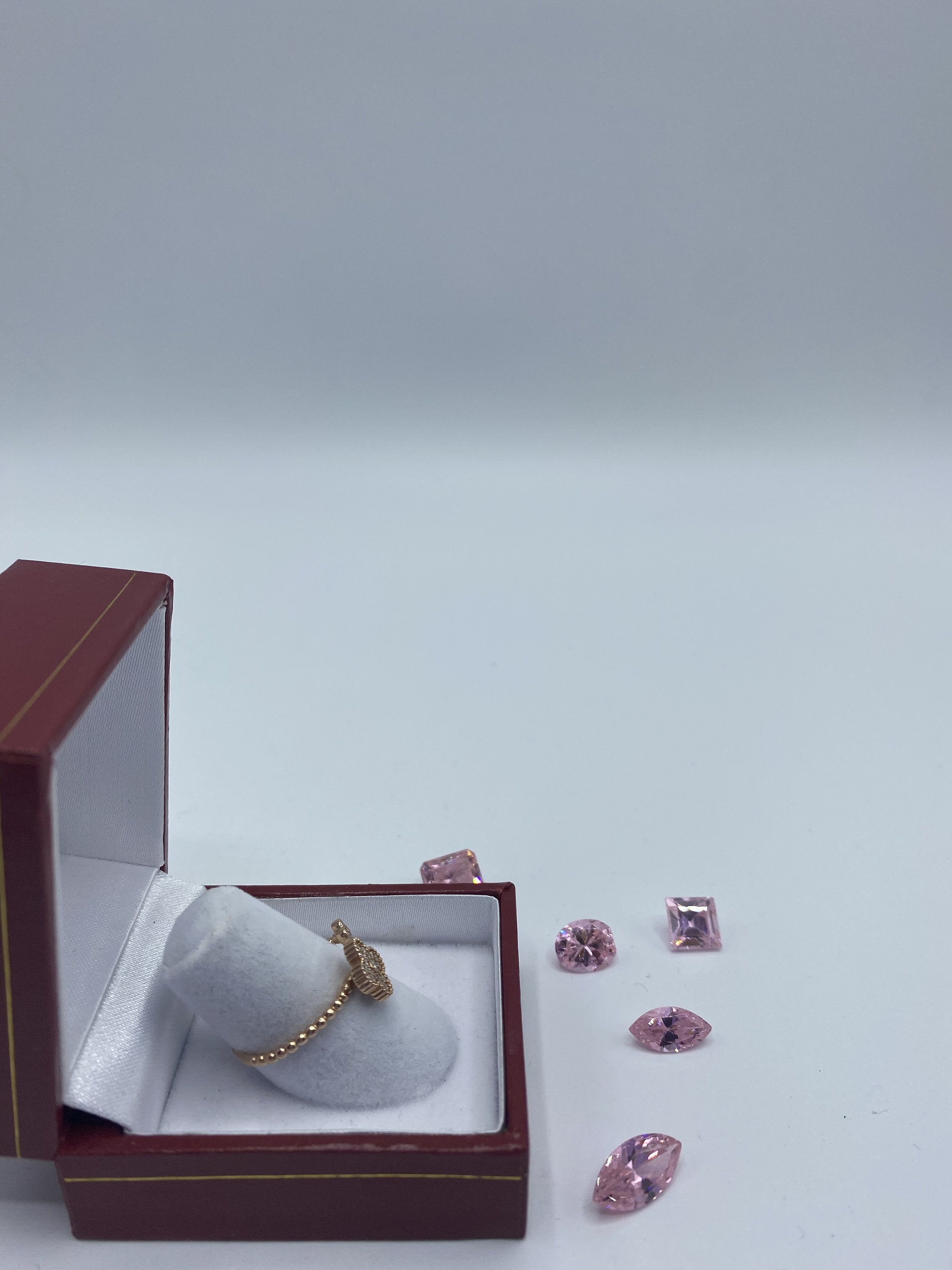 Frau Blume golden Diamant-Ring - Etsy.de