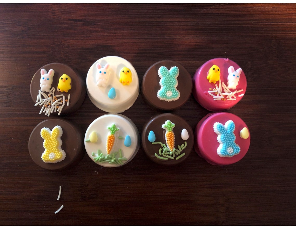 Easter Chocolate Covered Oreos Bunny Chickies - Etsy
