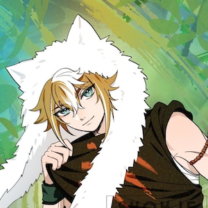 GENSHIN IMPACT - Gorou - PRINT - Modern Fashion (unofficial Fan Merch ...