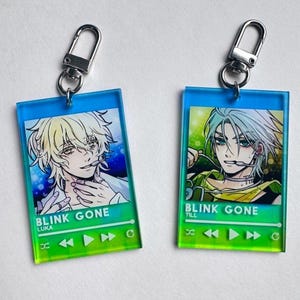 BLINK GONE Alien Stage Keychain Charms - Luka Till // Alnst Fan Art ...