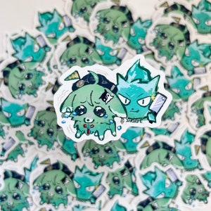 HONKAI STAR RAIL - "trembling Chihuohuo" Sticker // Huohuo // Fan Art ...