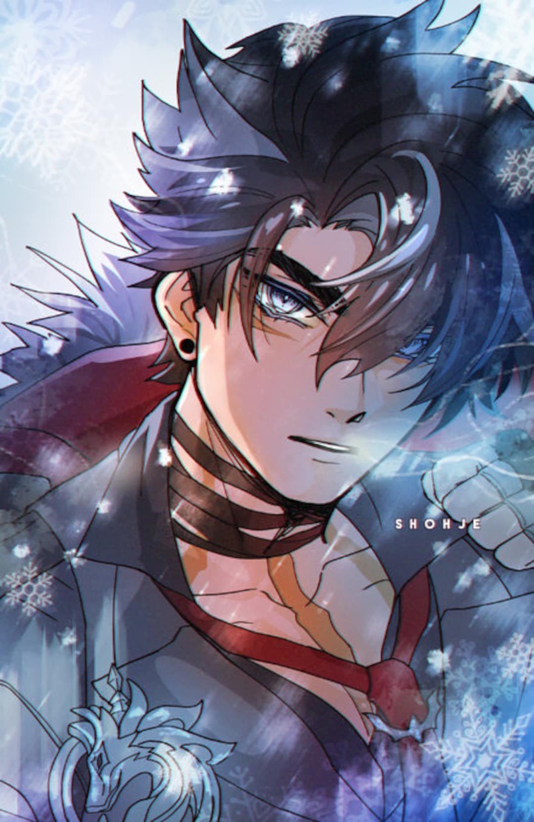 GENSHIN IMPACT - Wriothesley - 11x17 Poster Print (fan Art Merch) - Etsy