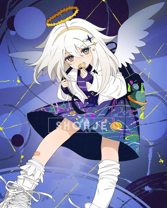 GENSHIN IMPACT Paimon PRINT unofficial Fan Merch - Etsy Australia