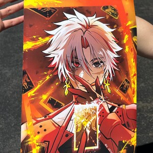 WUTHERING WAVES / Wuwa- Scar - 11x17 Print (fan Art Merch) - Etsy