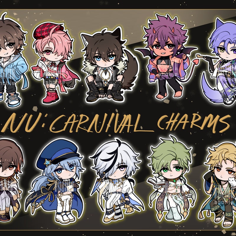 Keychain Nu Carnival - Etsy