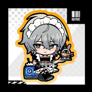 ZZZ Zenless Zone Zero Keychain Charms // Maid Wise Butler Belle Miyabi ...