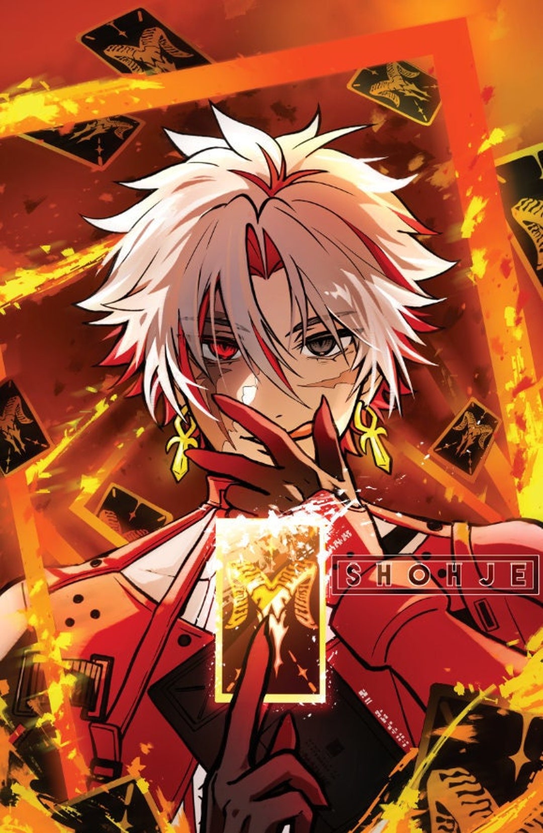 WUTHERING WAVES / Wuwa- Scar - 11x17 Print (fan Art Merch) - Etsy