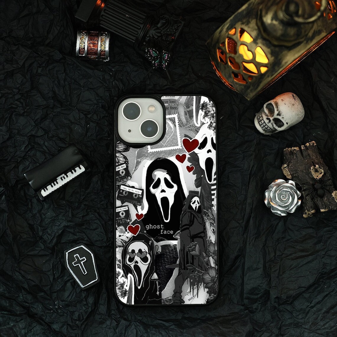 Ghost Face Phone Case Horror Case Cute iPhone 15 Pro Max Case - Etsy