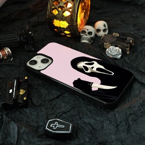 Ghost Face Phone Case Gothic iPhone Case iPhone 15 Pro Max - Etsy