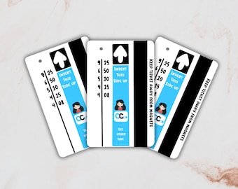 BART Ticket Keychain Bay Area Rapid Transit Acrylic Charm Oakland, San ...