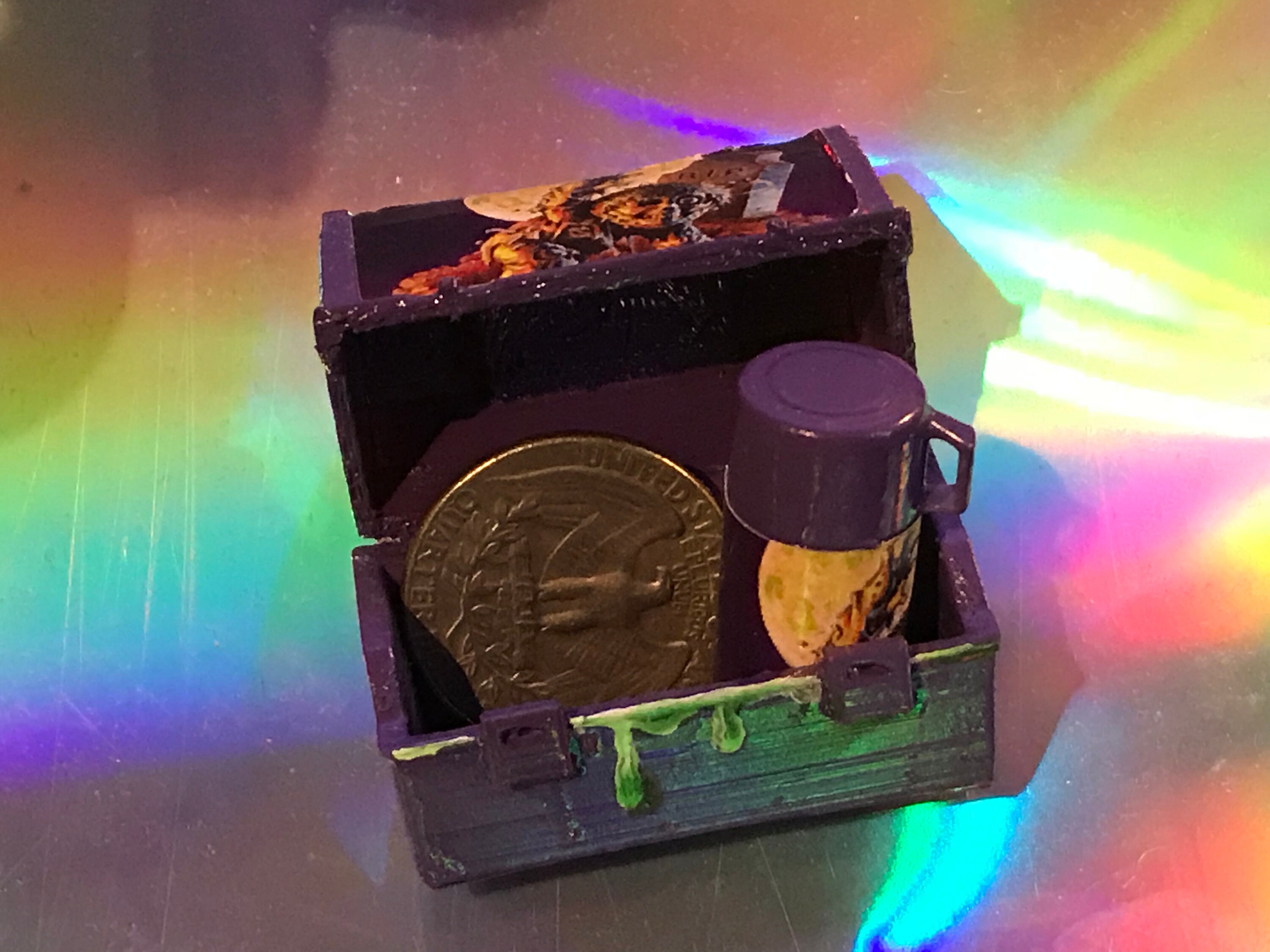 Dead Ted Jay Decay Garbage Pail Kids Miniature Lunch Box for Funko ...