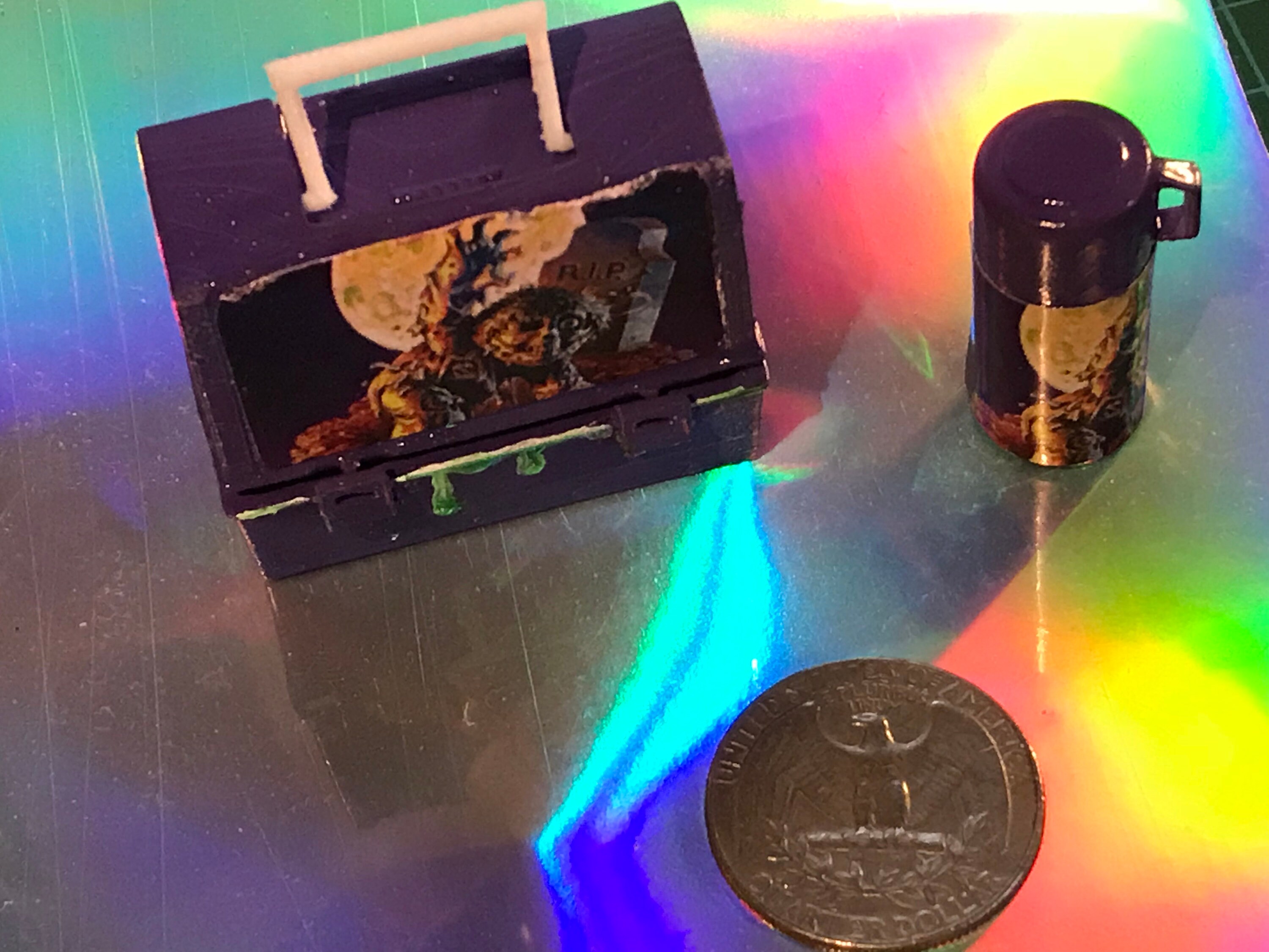 Dead Ted Jay Decay Garbage Pail Kids Miniature Lunch Box for Funko ...