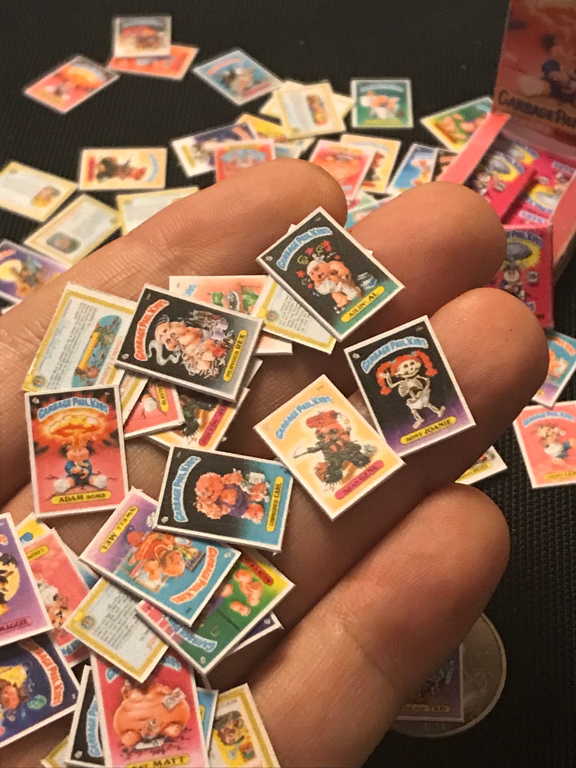 Gpk Os 1 Micro Cards Garbage Pail Kids - Etsy