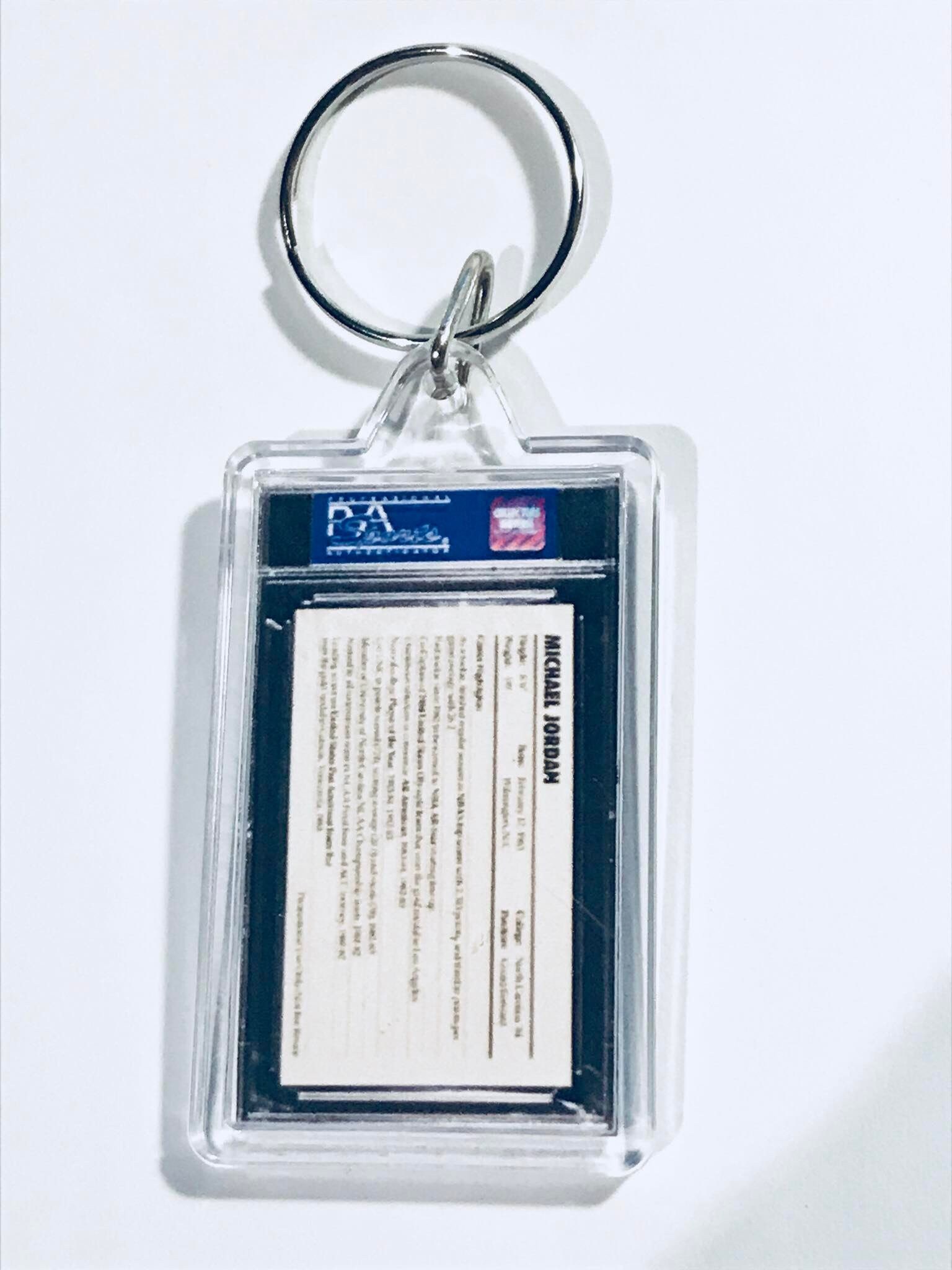 Michael Jordan 57 Rookie 2 Keychains Bulls 1986 Fan Made - Etsy