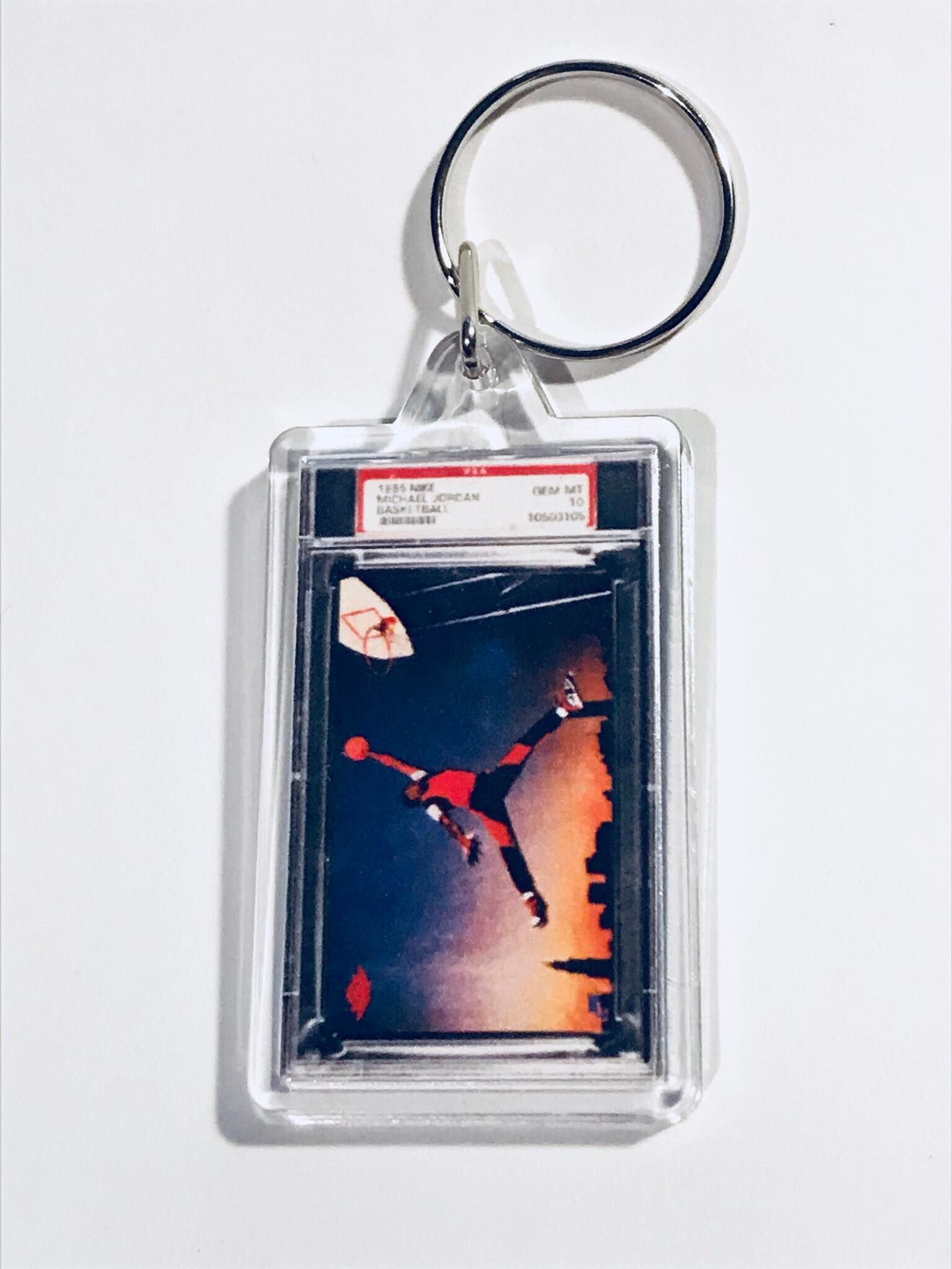 Michael Jordan 57 Rookie 2 Keychains Bulls 1986 Fan Made - Etsy