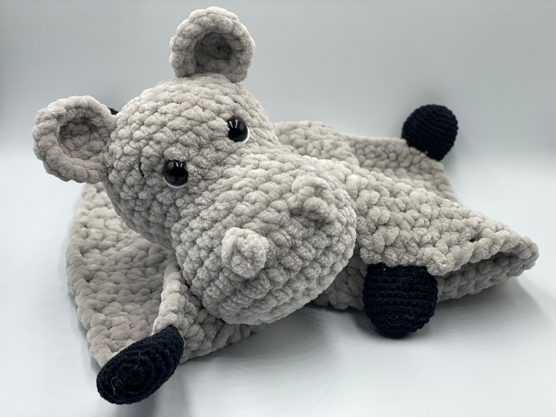 Crochet Pattern Comforter Hippo / Crochet Pattern Comforter Hippo - Etsy