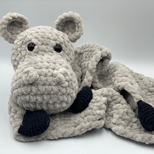 Crochet Pattern Comforter Hippo / Crochet Pattern Comforter Hippo - Etsy