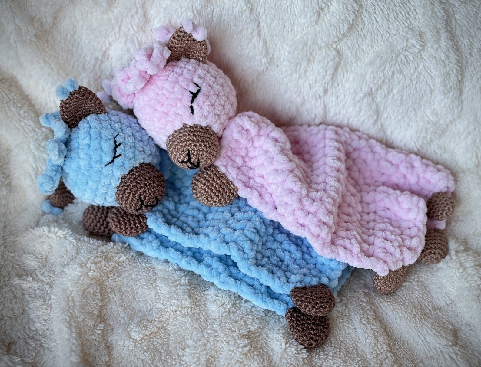 Crochet Instructions / Crochetpattern - Cuddly Blanket / Comforter ...